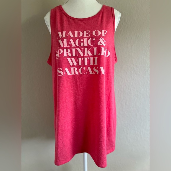 torrid | Tops | Torrid Everyday Tank Magic And Sarcasm Graphic Euc ...
